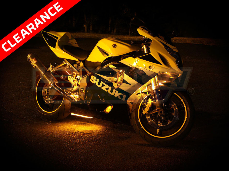 Motorcycle LED Lights | Yellow Motorcycle LED Lights