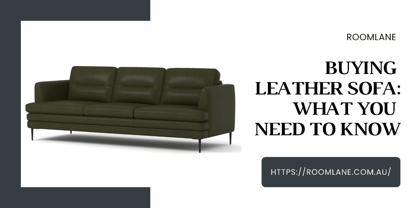 Things To Consider When Buying Leather Sofas Online Roomlane