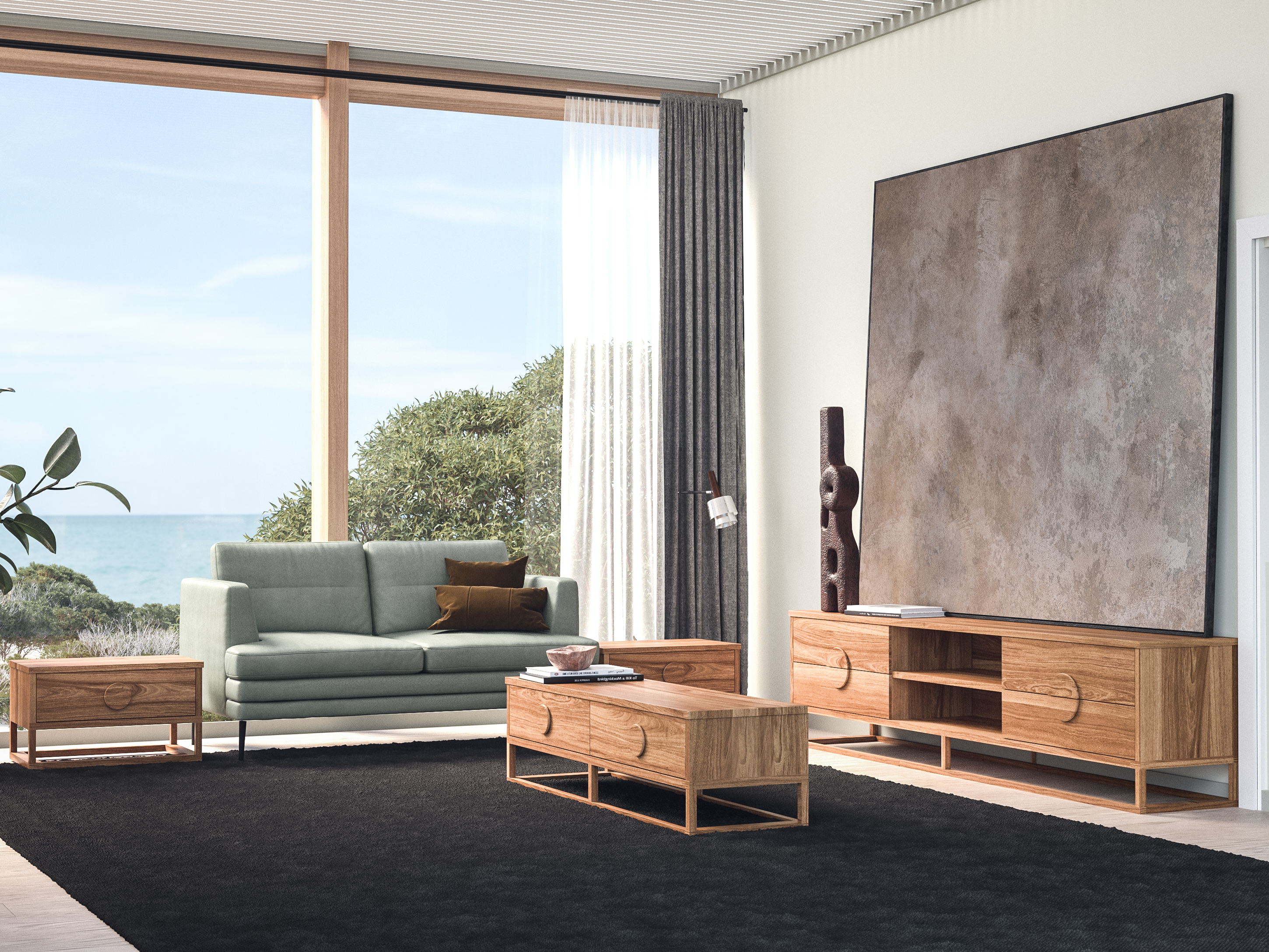 Elevate Your Living Room: The Elegance of Tasmanian Oak TV Units - roomlane