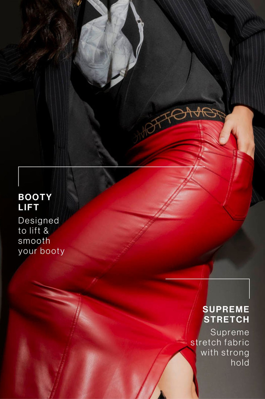 Red Coated Miracle Skirt 2.0 | The Viral Miracle Range from Motto Fashions