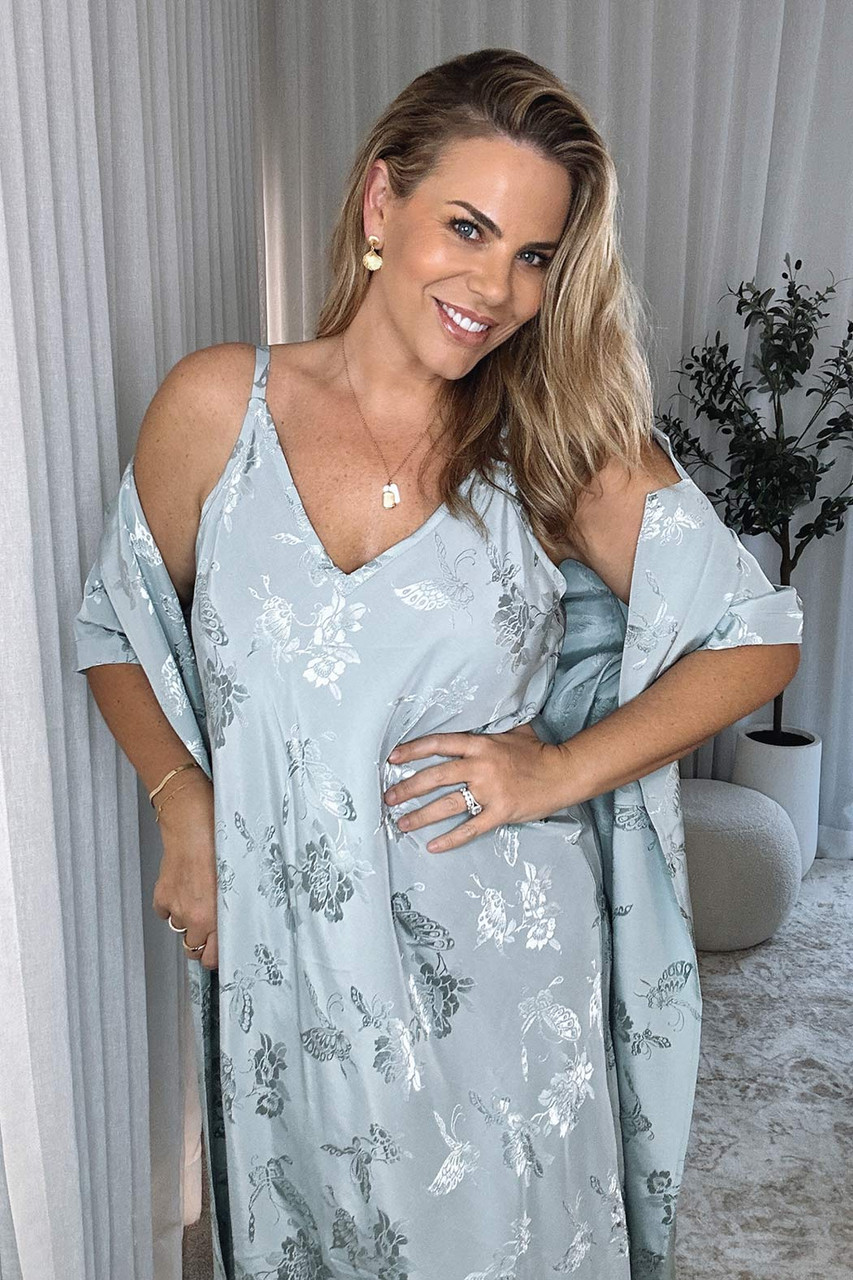 Pale Blue Bias Dress | Women's Dresses