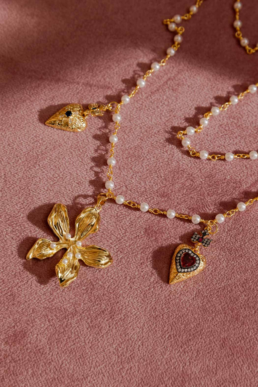 Pearl Chain With Charms | Women's Accessories