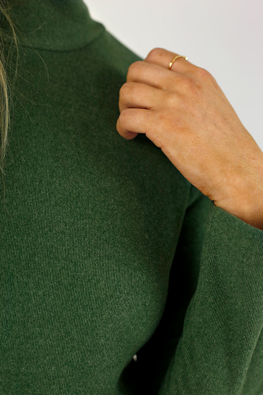 Green Lush Skivvy | Womens Loungwear | Motto Fashions