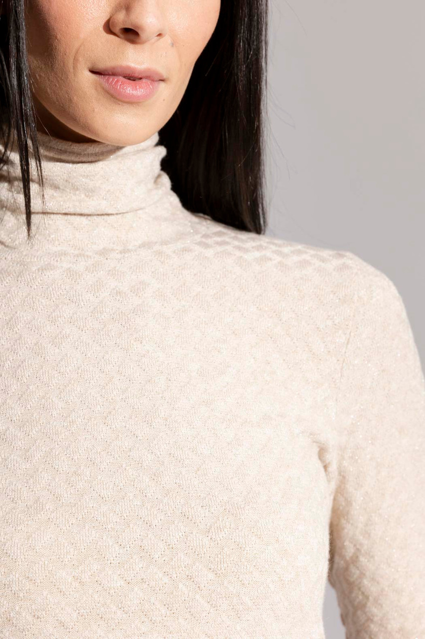 Sparkle Skivvy in Ivory - FINAL SALE - Motto