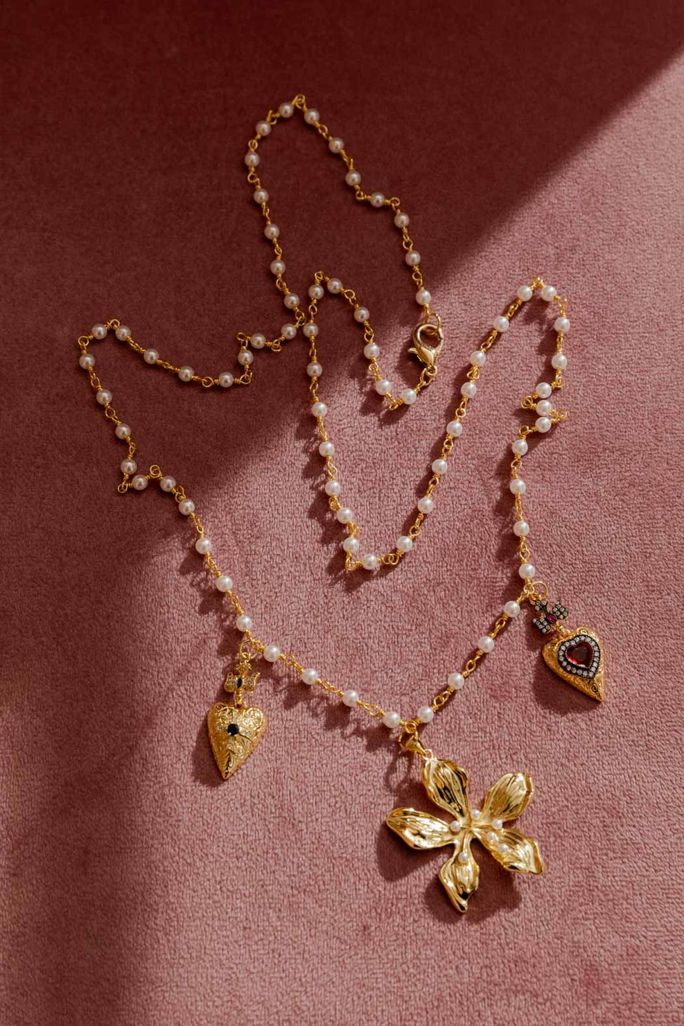 Pearl Chain With Charms | Women's Accessories