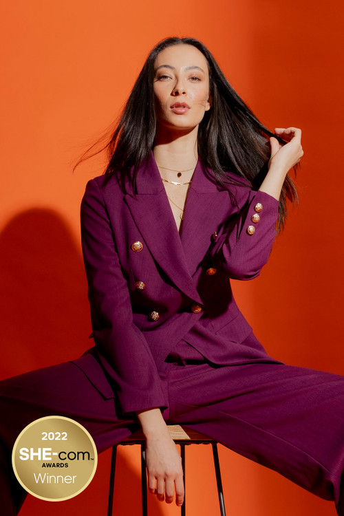 Berry Sorrento Sisca Blazer | Motto Fashions