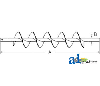 Auger, Shoe; RH, Std. Wear