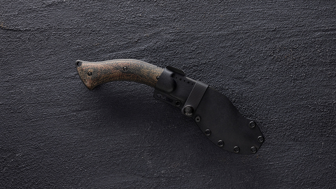 Custom PDK - Burlap Burl Micarta Handle