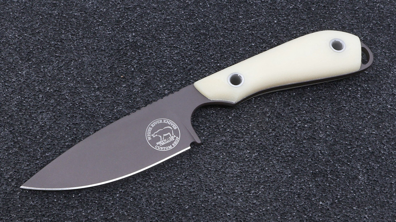 Custom M1 Caper - Ivory Micarta - Earth Brown Cerakote