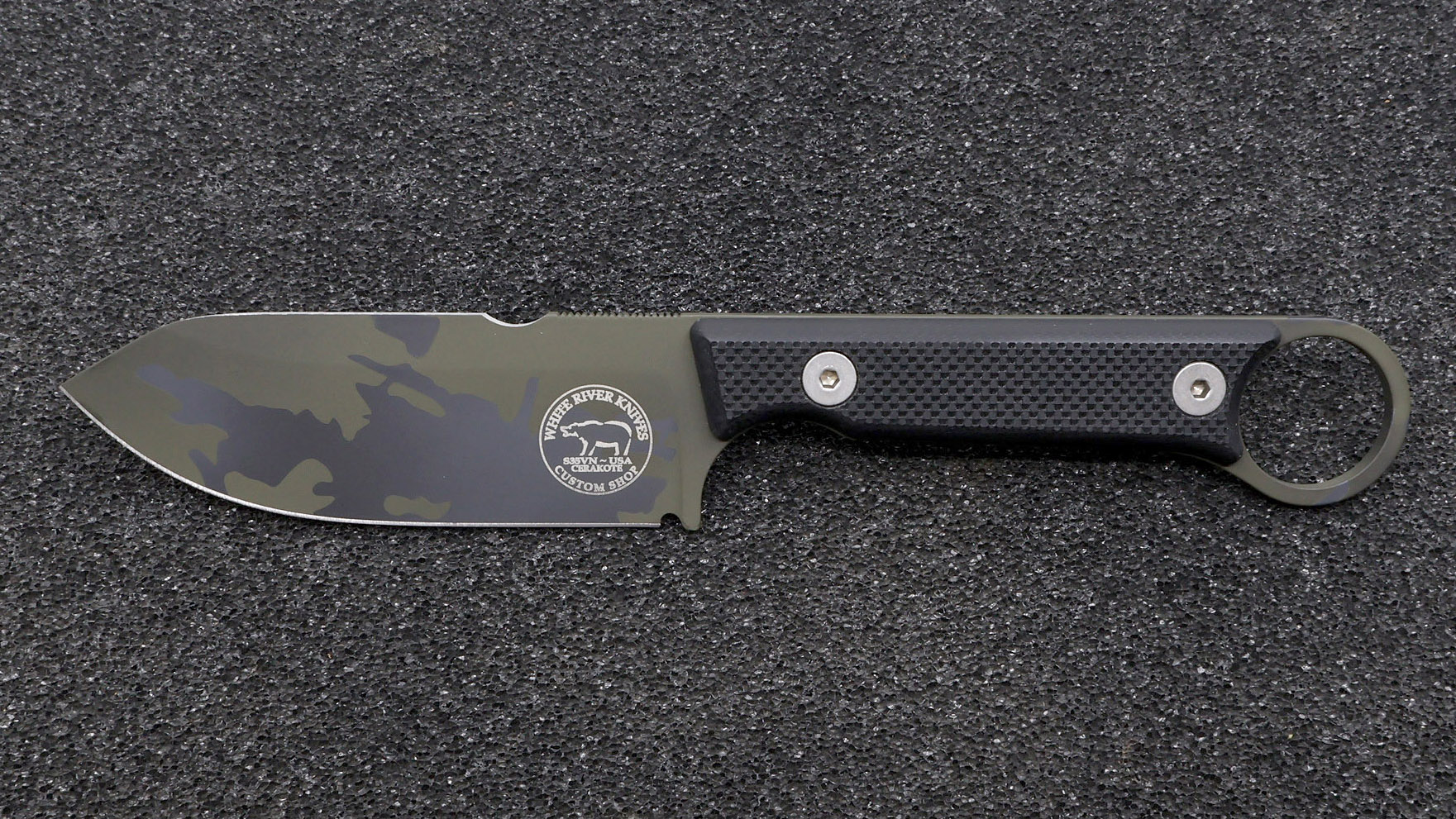 Custom FC35 - OD Green / Black Camo