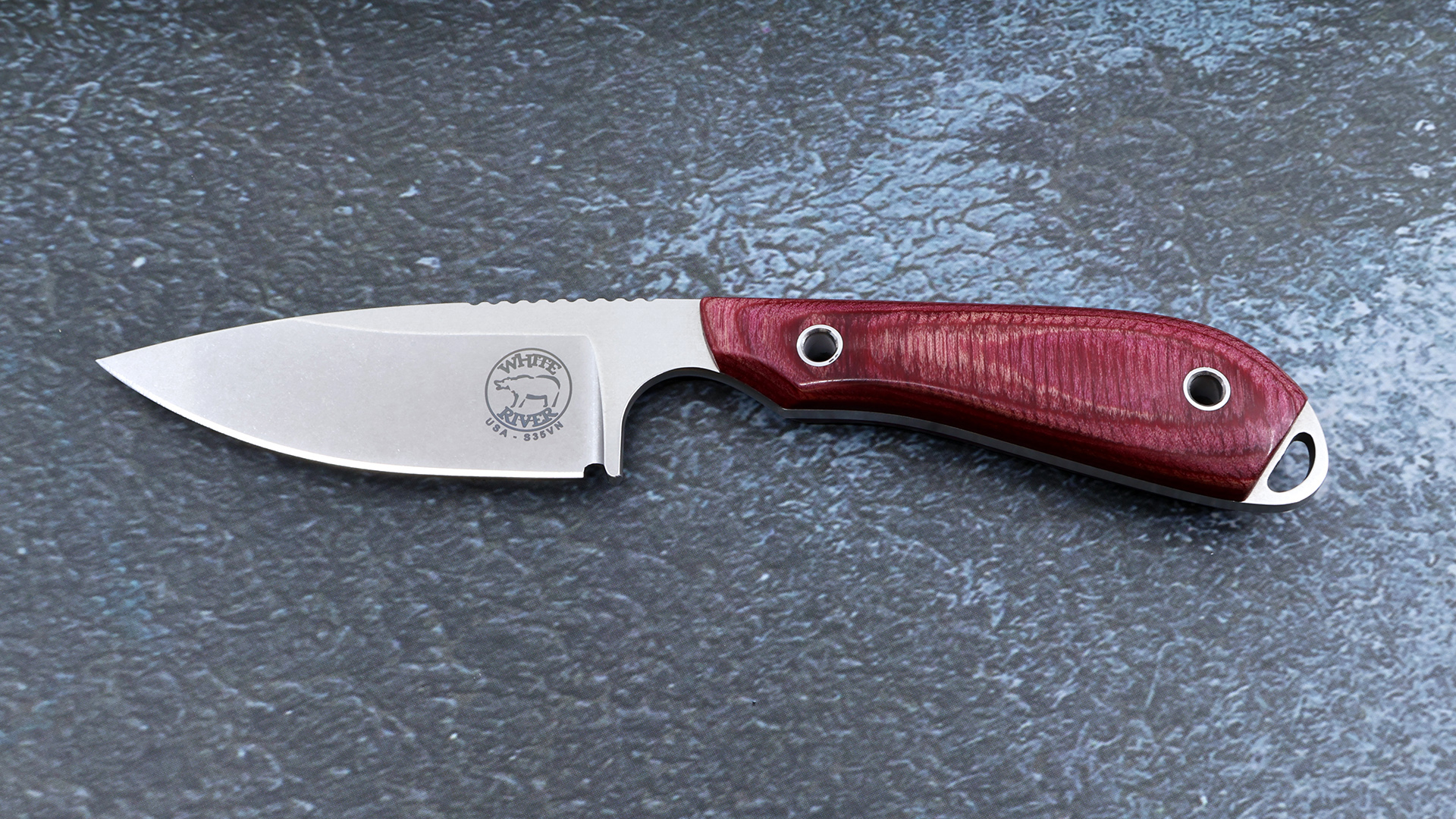 Custom M1 Caper - Coral Red Liberty Wood
