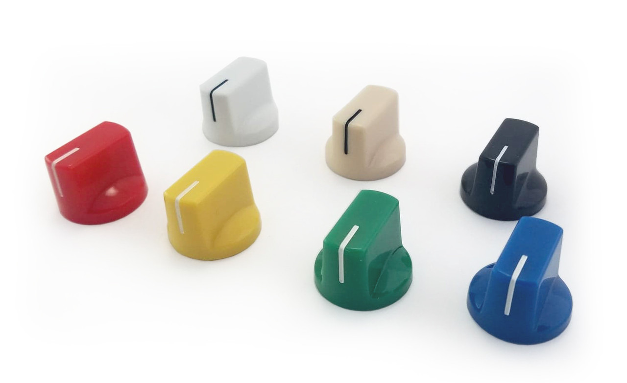 Pointer w/ Index, Colors - Knurled Shaft - synthCube