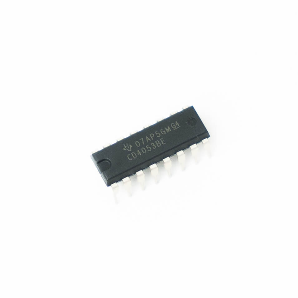IC CD4053BE Multiplexer Switch Triple 2-Ch - synthCube