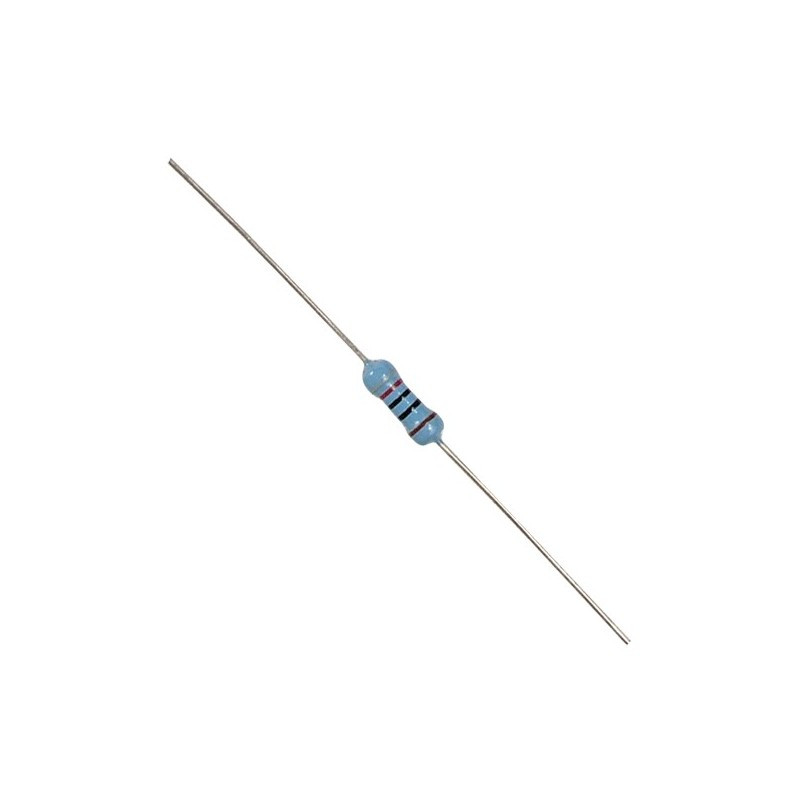 Metal Film, 1/4W, 10 Ohms To 100 Ohms - Bag of 100 - synthCube