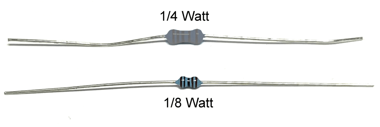 Metal Film, 1/8, 47 Ohm To 820 Ohms - Individual - synthCube