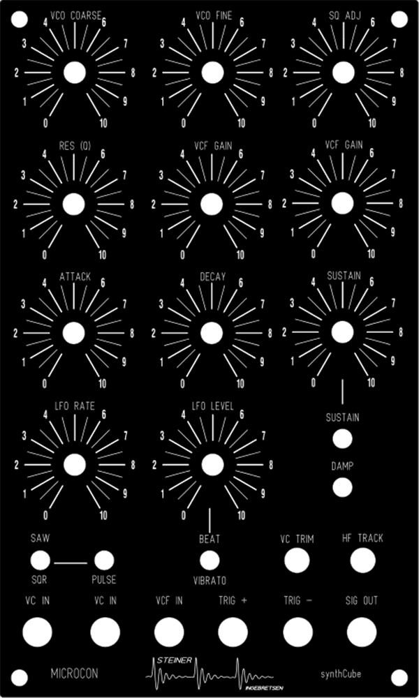 Steiner Microcon DIY Kit (MOTM) - synthCube