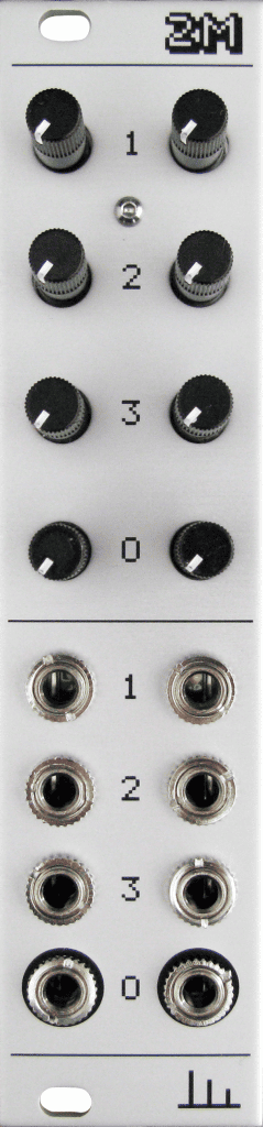 Transient Modules 2m Dual Parallel Unity Gain Mixer - synthCube