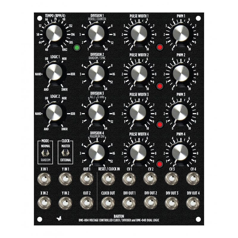 Barton BMC004 VC Master Clock/Divider (MOTM) - synthCube