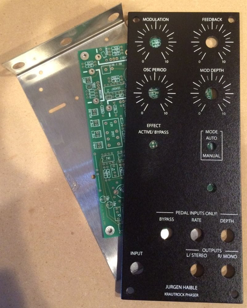 Haible Krautrock Phaser PCB+Bracket+Panel (MOTM) - synthCube