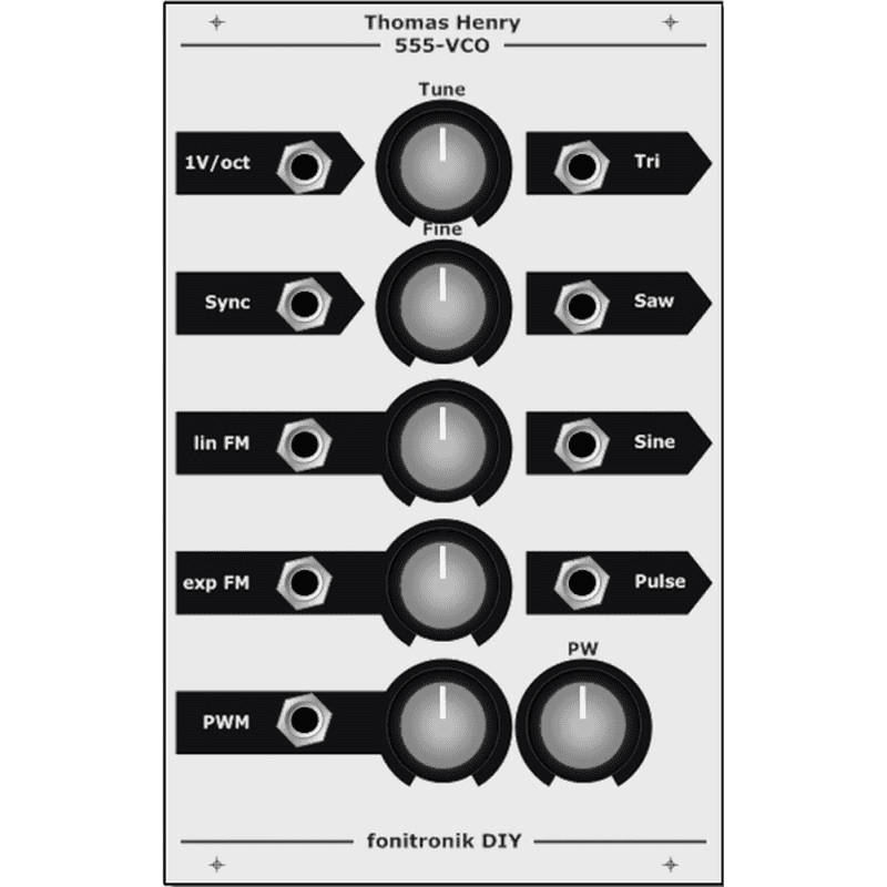 Fonitronik TH 555 VCO - synthCube