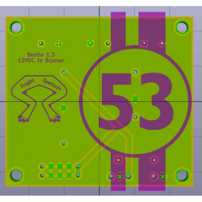 Beetle Mini Power PCB - synthCube