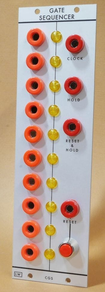 CGS389 Gate Sequencer v2 - synthCube