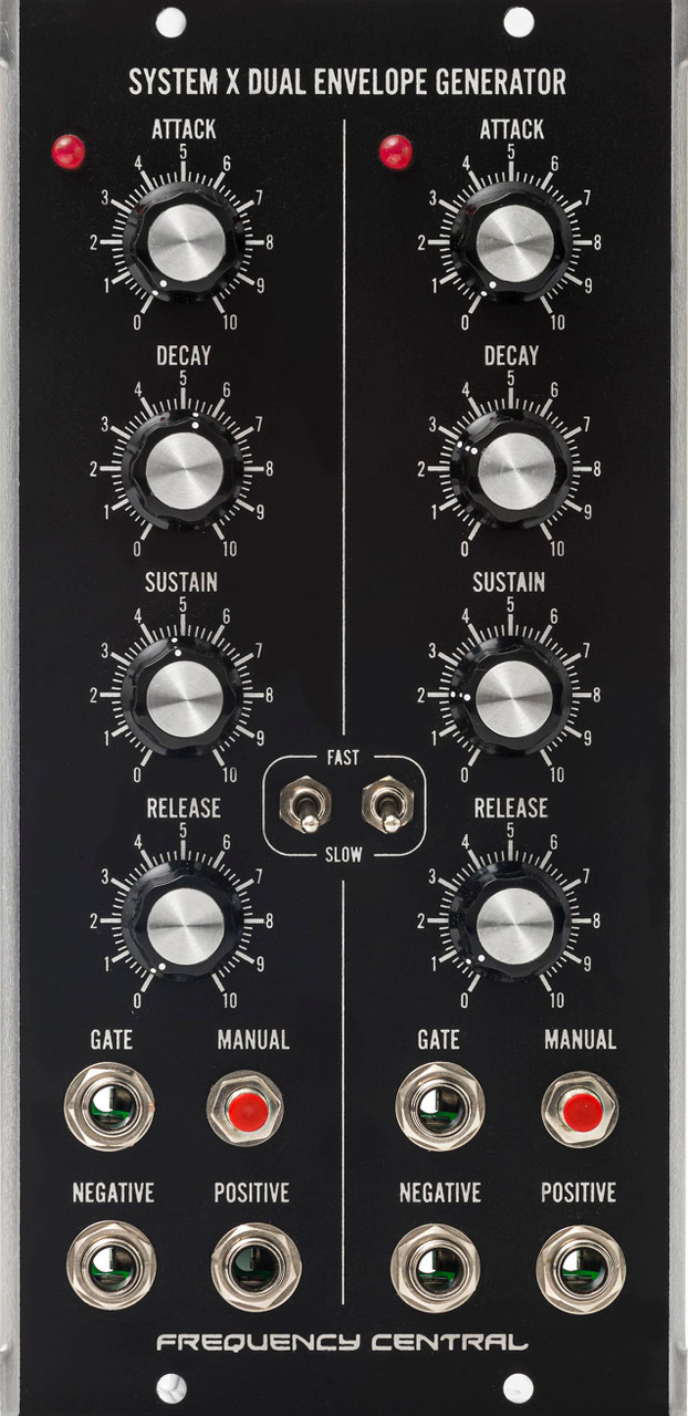 Frequency Central System X Dual Env Gen ADSR MU 2U - synthCube