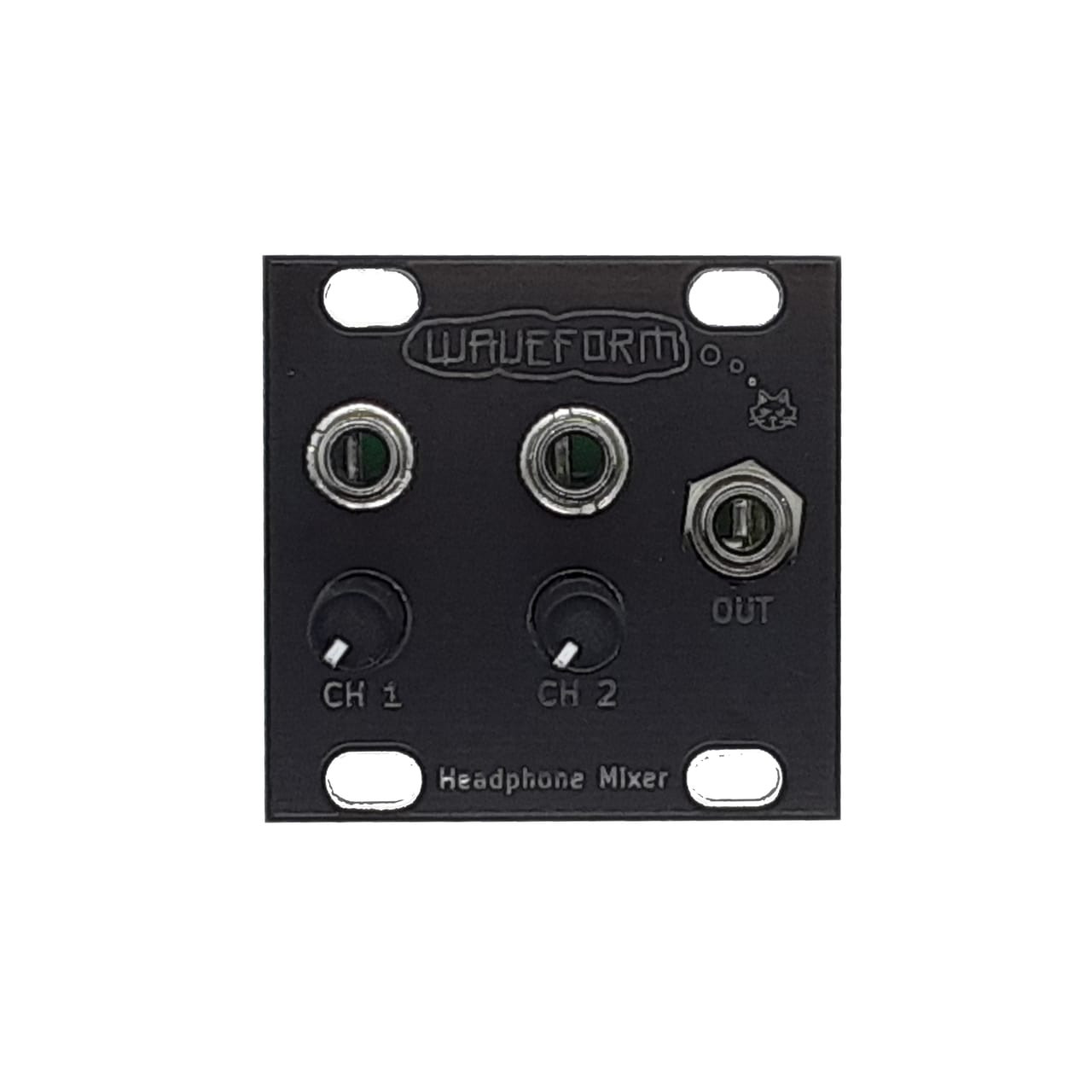 Waveform 1U Headphone Mixer Passive (DIY) - synthCube