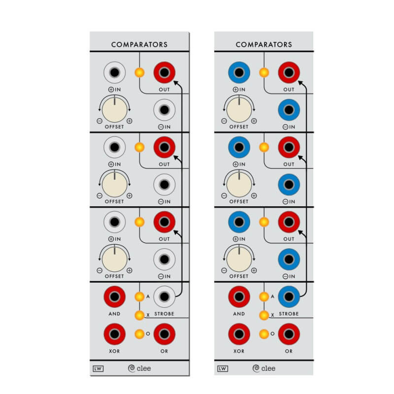 Clee Triple Comparators/Logic - synthCube