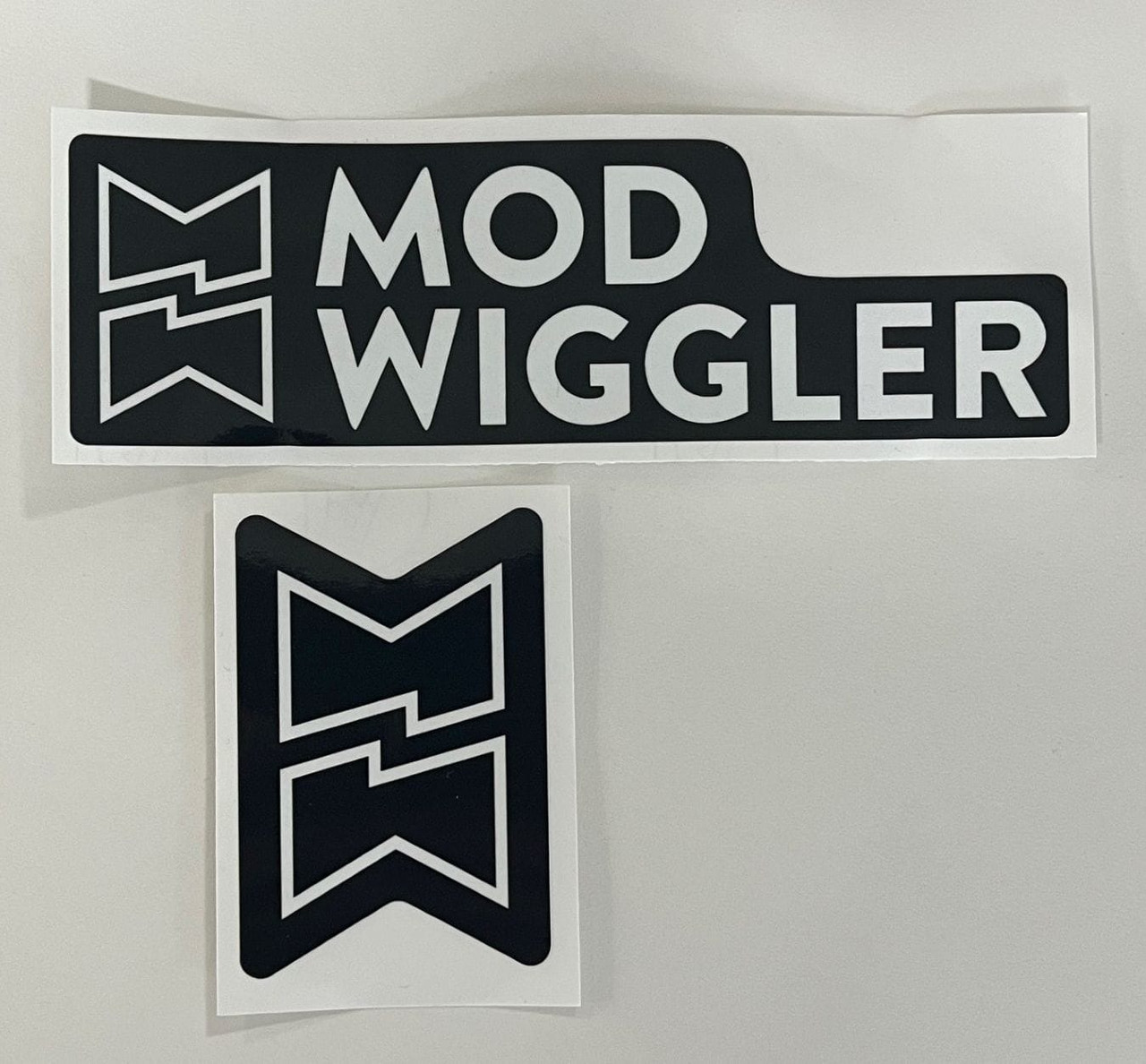 ModWiggler Die-Cut Laminated Stickers - synthCube