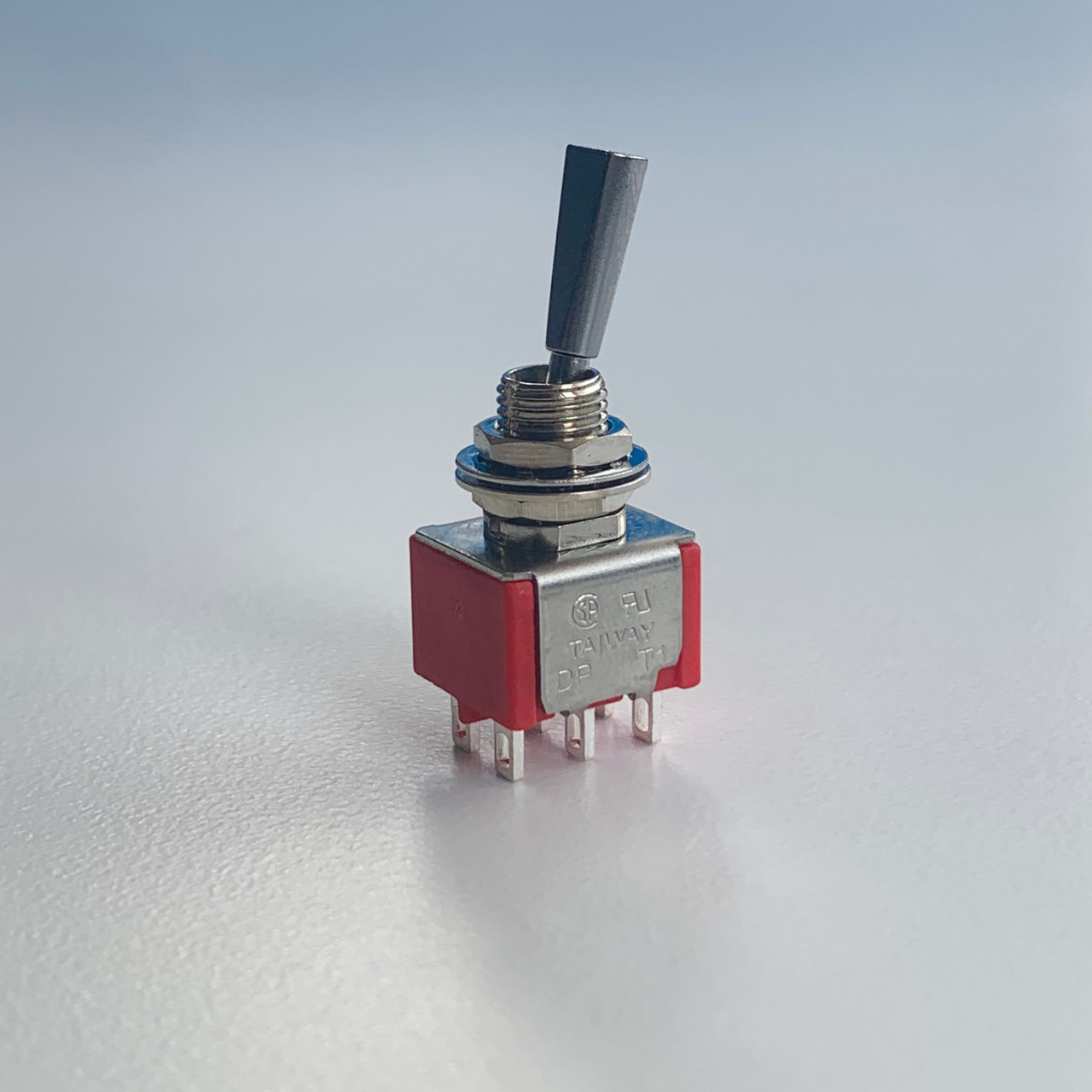 Mini Toggle Lug DPDT ON-ON PADDLE