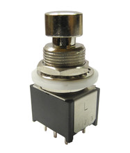 Low-Profile 3PDT Switch (PC Mount) - synthCube