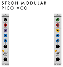 Stroh Modular Pico VCO (4U LW 1") - synthCube