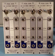 North Coast Synthesis MSK008 Dual VC Octave Switch - synthCube