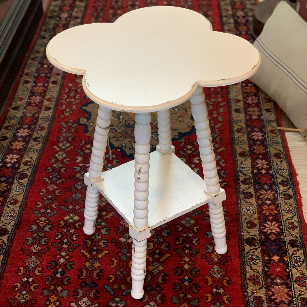 Clover Shaped Accent Table - Ocean Springs Mercantile