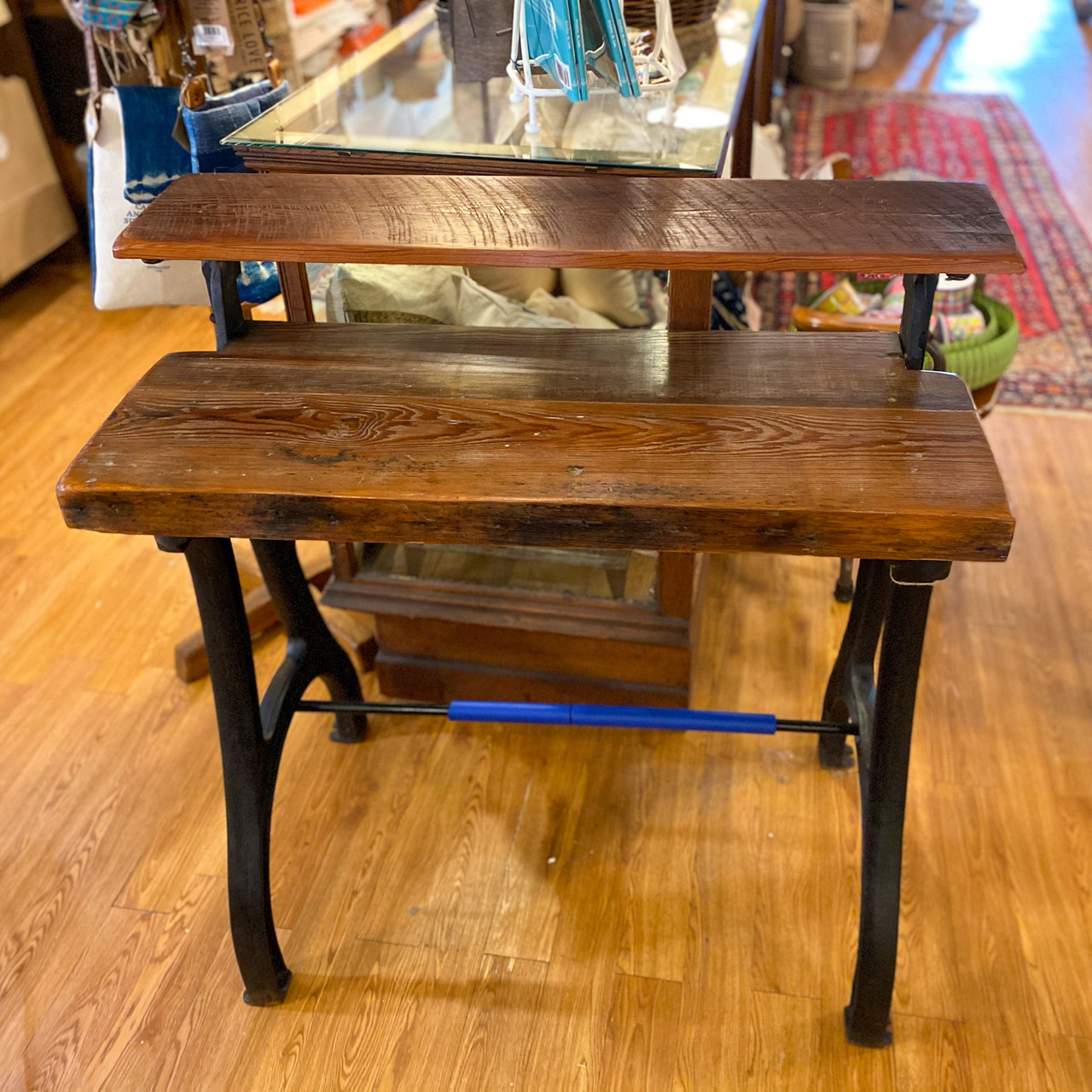 Antique Railroad Desk - Ocean Springs Mercantile