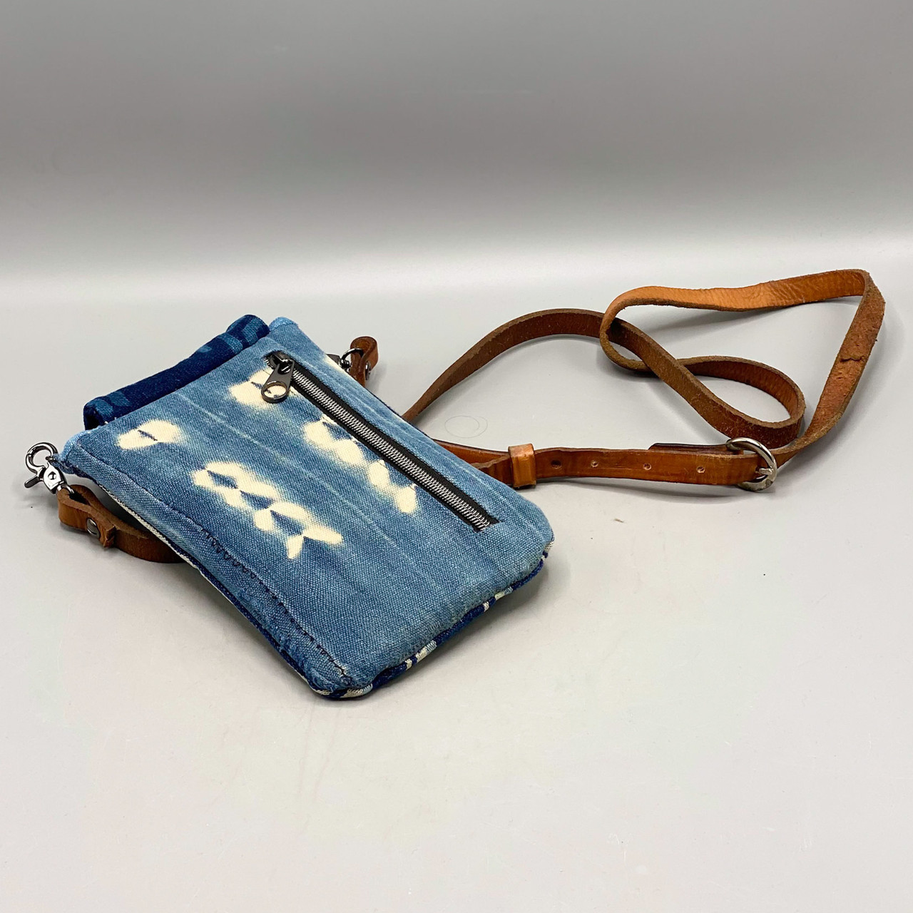 Handmade Phone Sling Indigo Crossbody - Ocean Springs Mercantile