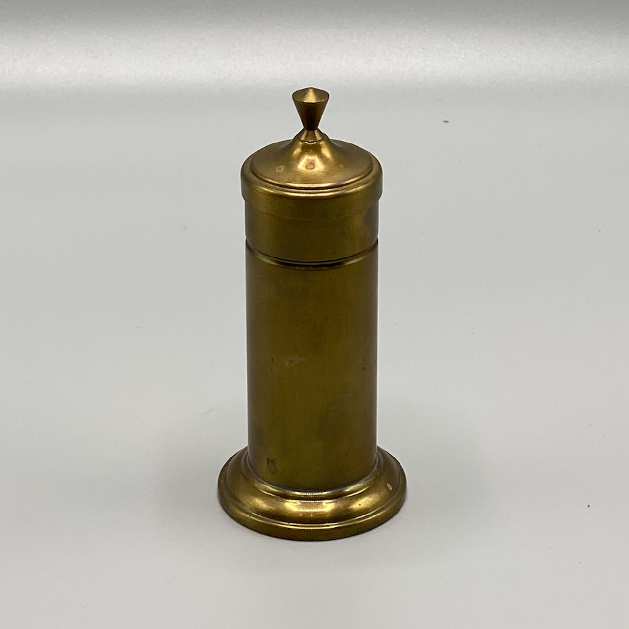 Vintage Bellini Brass Toothpick Dispenser - Ocean Springs Mercantile