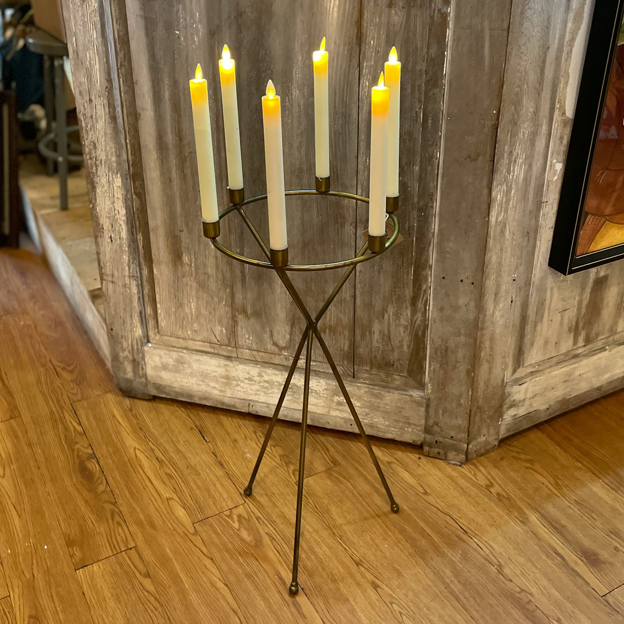 Tabletop Candelabra w/6 Taper Holders - Ocean Springs Mercantile