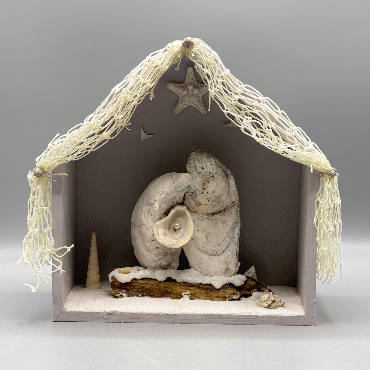 Handmade Beach Shells Nativity - Ocean Springs Mercantile
