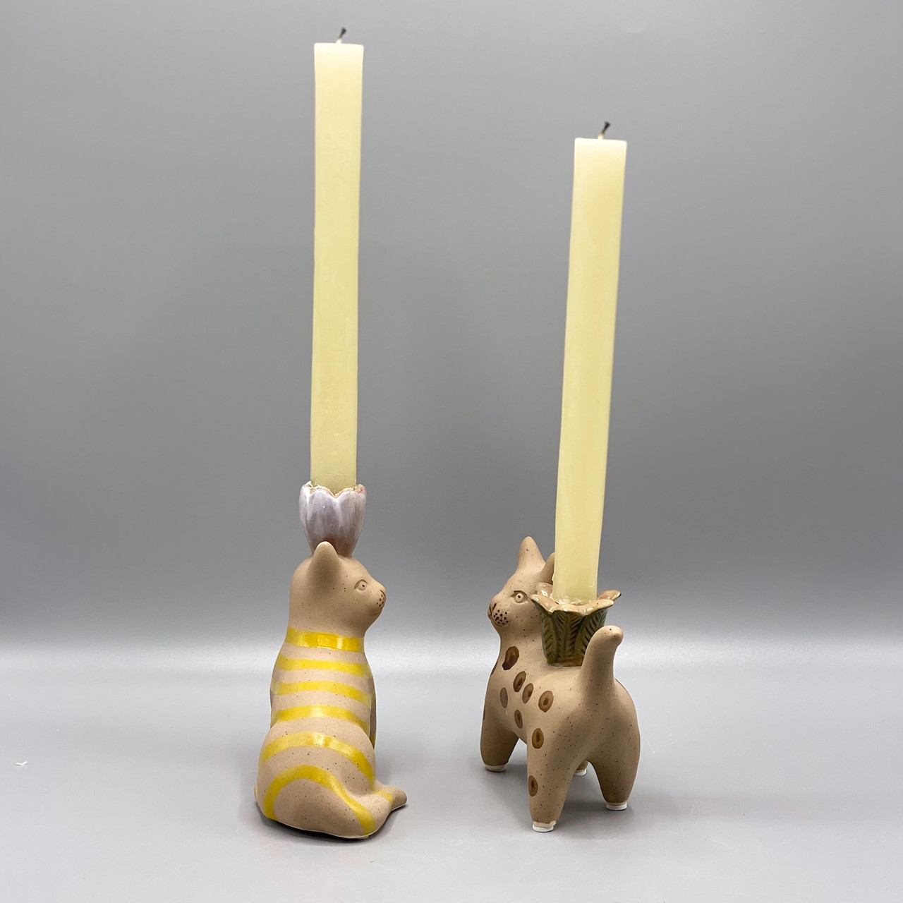 Cat Taper Holder - Ocean Springs Mercantile