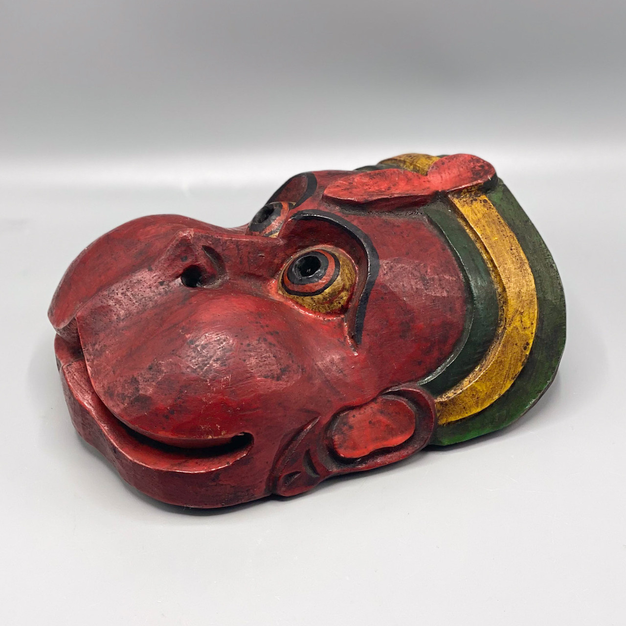 Antique Hanuman Mask, The Monkey God/Central Figure in Hindu - Ocean ...