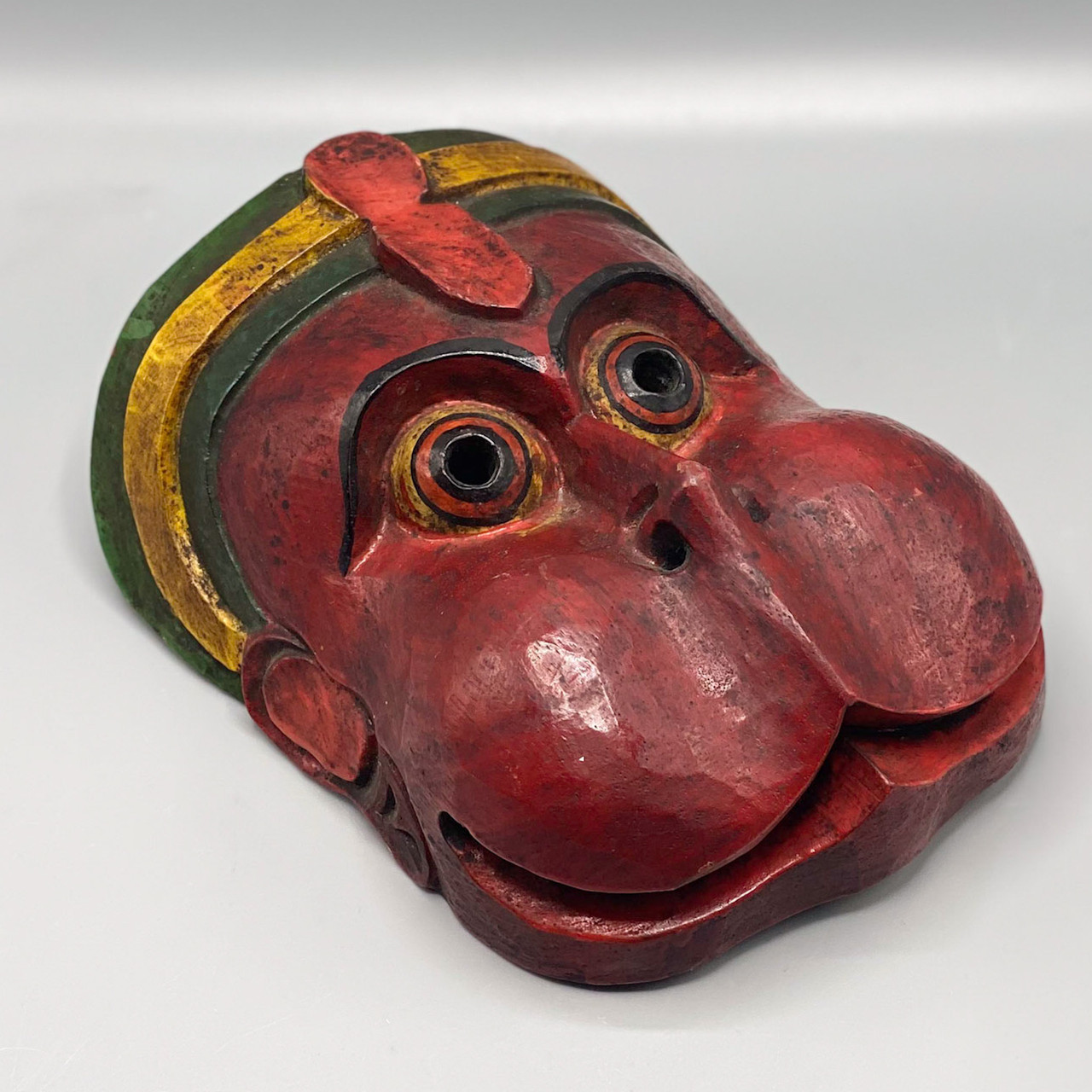 Antique Hanuman Mask, The Monkey God/Central Figure in Hindu - Ocean ...