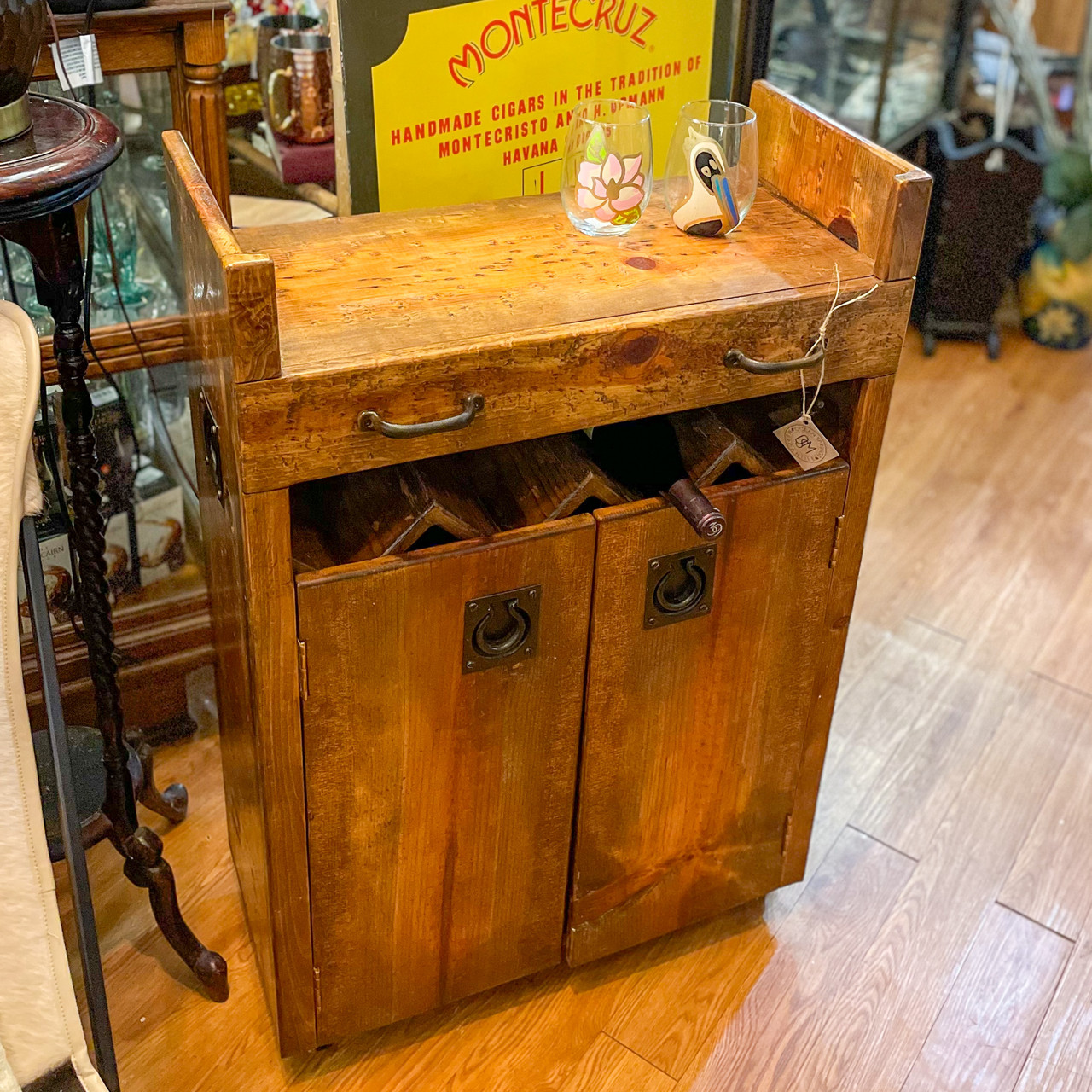Handmade Cypress Bar - Ocean Springs Mercantile