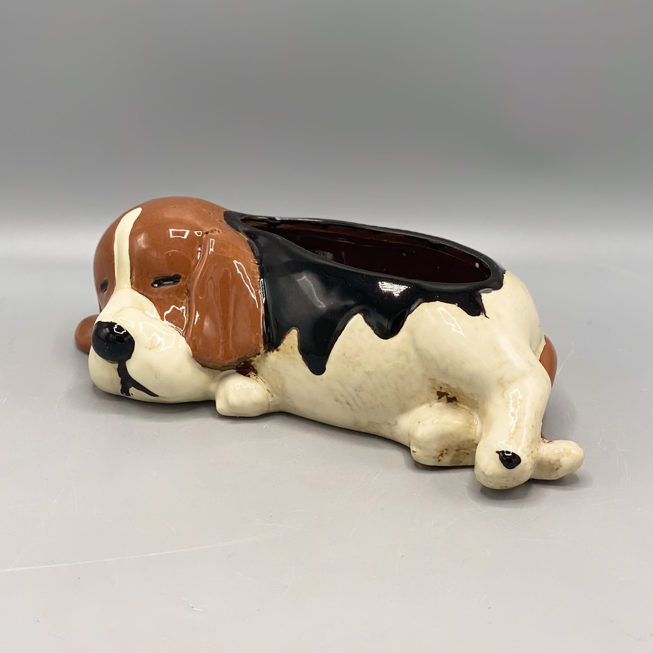 Ceramic Beagle Planter - Ocean Springs Mercantile