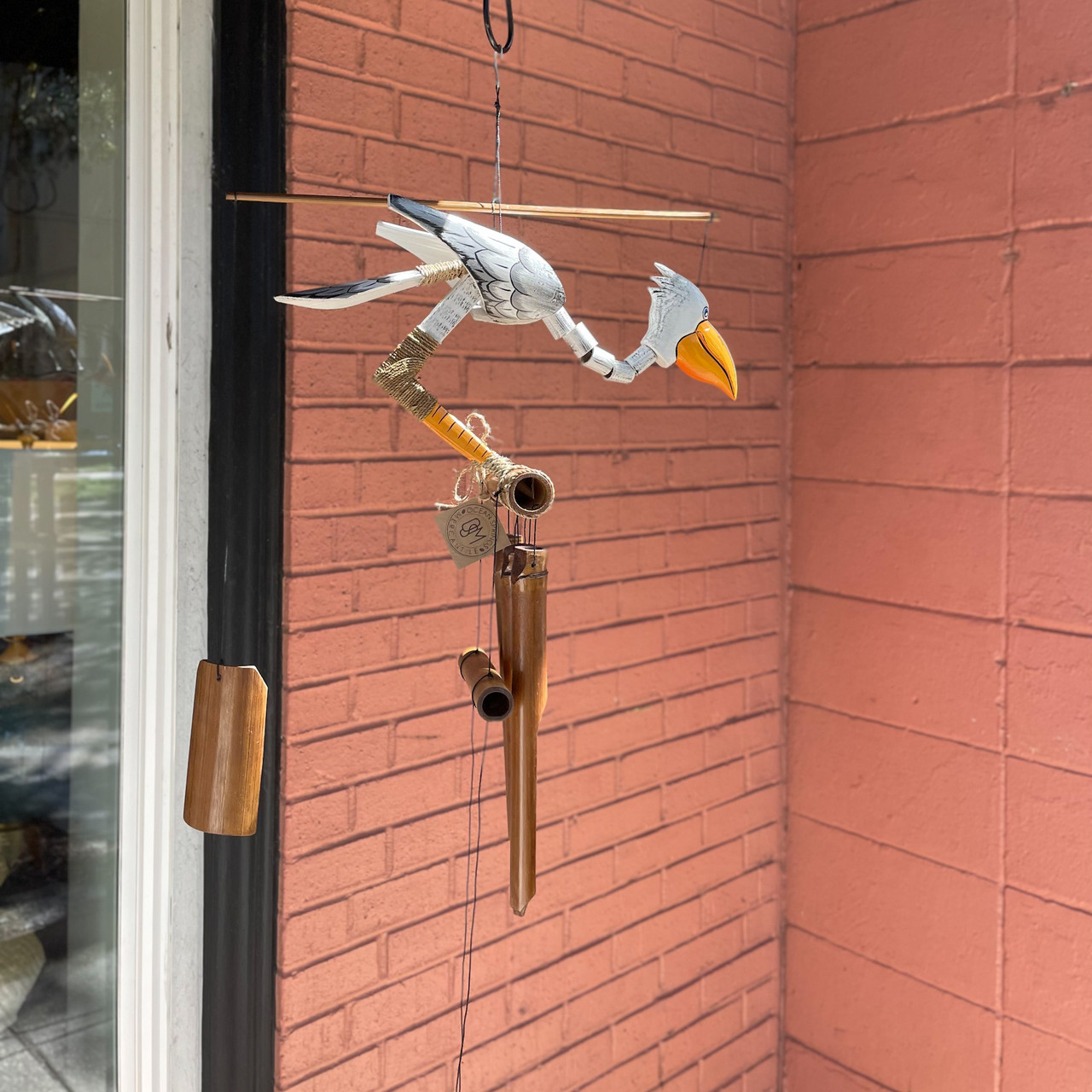 Pelican Bobbing Head Wind Chime - Ocean Springs Mercantile