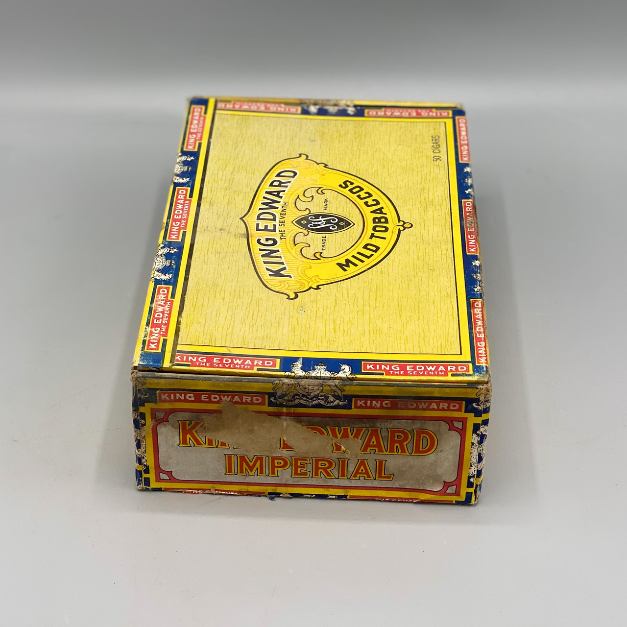 Vintage King Edward Cigar Box - Ocean Springs Mercantile
