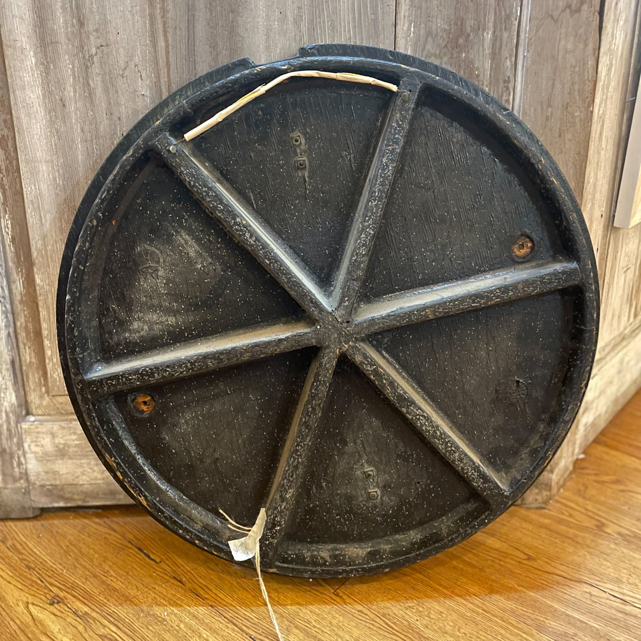 1960s Wooden Manhole Cover Mould - Ocean Springs Mercantile