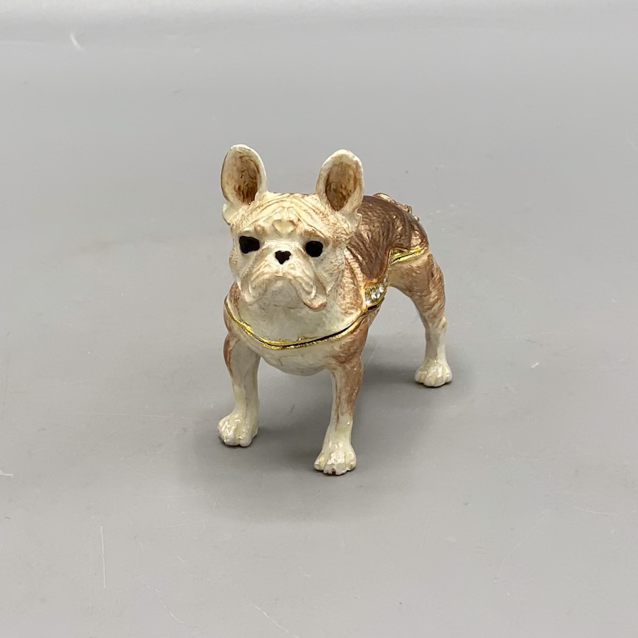 French Bulldog Jeweled Trinket Box - Ocean Springs Mercantile