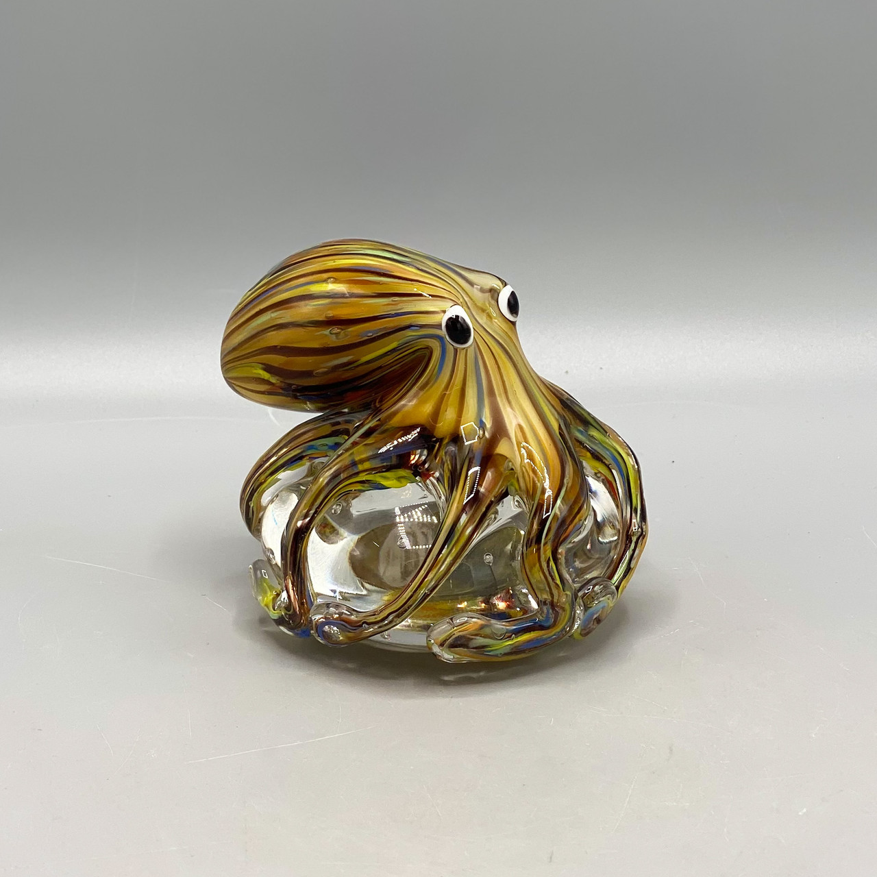 Art Glass Octopus on Water Droplet - Ocean Springs Mercantile